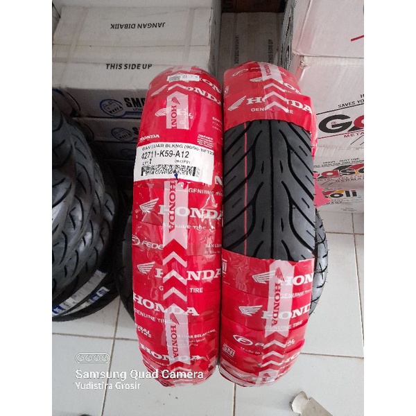 Jual Ban Luar Tubeless Honda 90/90-14 42711-K59-A12 Matic Ring 14 | Shopee Indonesia