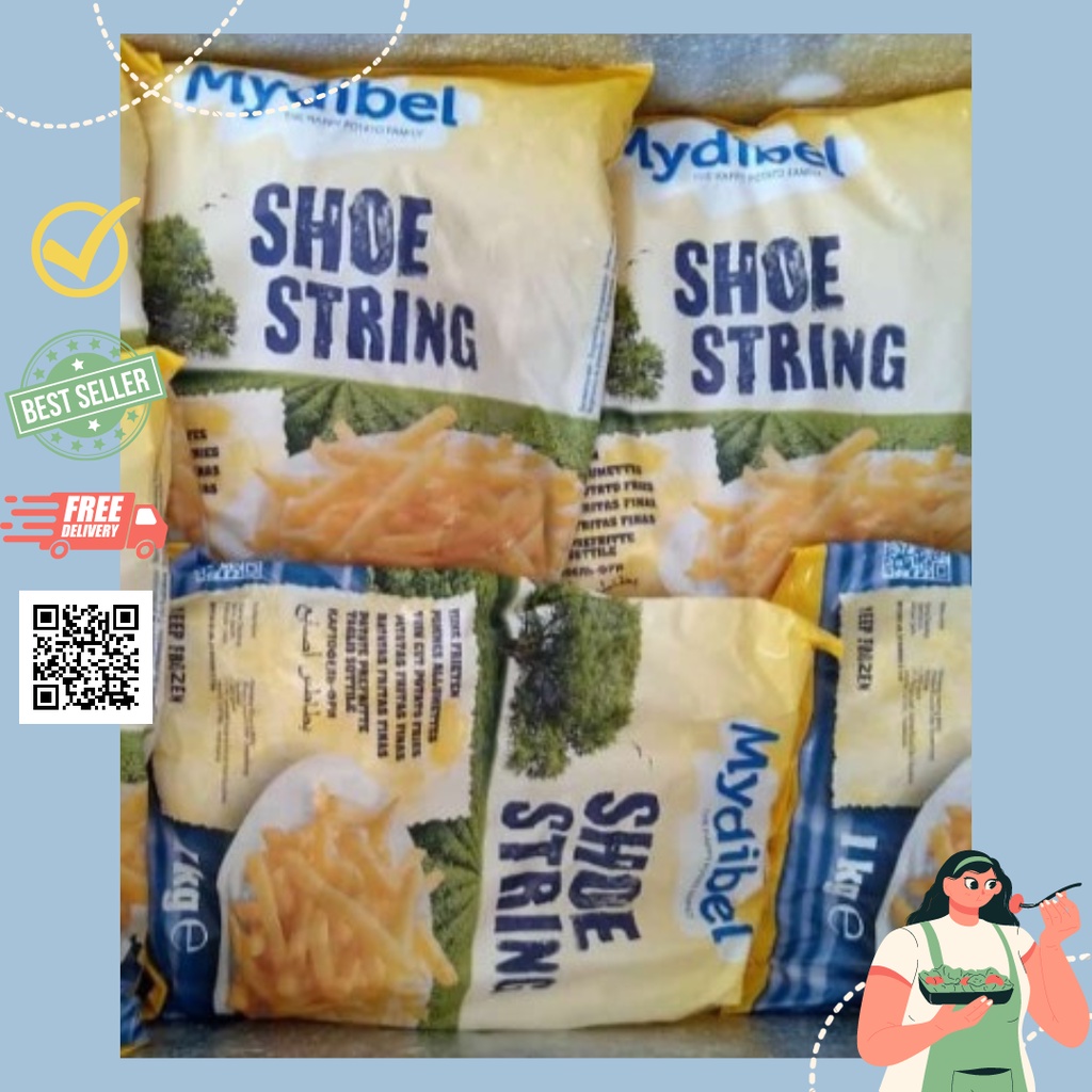 Jual SHOE STRING FRENCH FRIES / KENTANG GORENG FROZEN [KHUSUS SAMEDAY ...
