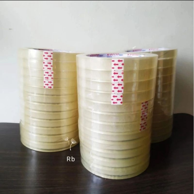 Jual Isolasi Bening 12mm x 72 Yard Lakban Bening | Shopee Indonesia
