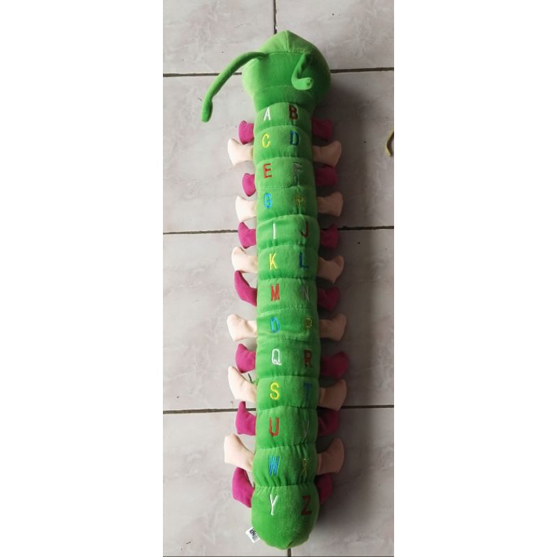 Jual Boneka Ulat Ulil Jumbo Hiasan Dashboard Mobil ukuran 85 cm ...