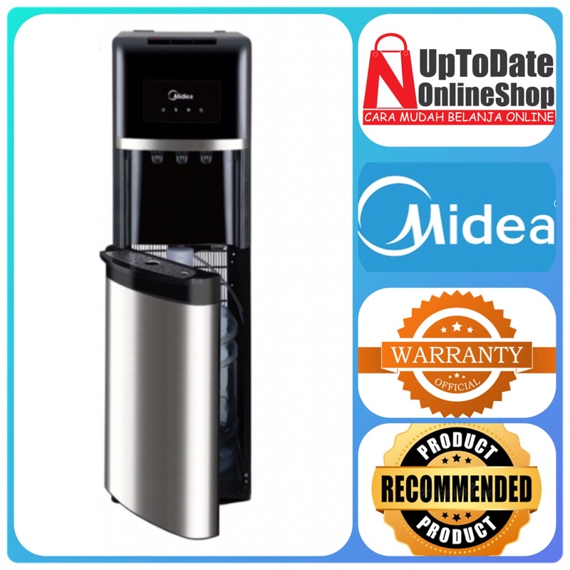 Jual DISPENSER GALON BAWAH MIDEA YD-1135AS MULTI COOLING LOW WATT ...