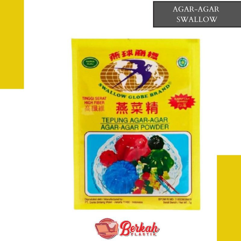 Jual SWALLOW AGAR-AGAR 7 GR / BAHAN AGAR-AGAR / TEPUNG AGAR-AGAR ... Jual SWALLOW AGAR-AGAR 7 GR / BAHAN AGAR-AGAR / TEPUNG AGAR-AGAR ...