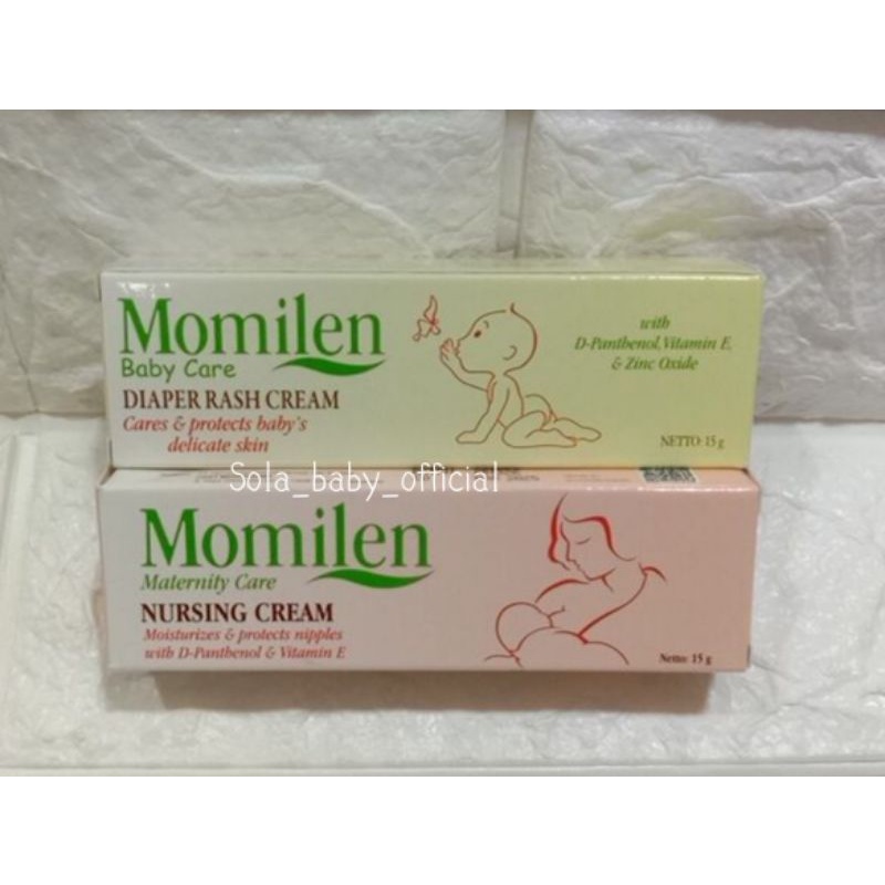Jual Momilen Maternity Care Nursing Cream Dan Baby Care Diaper Rash ...