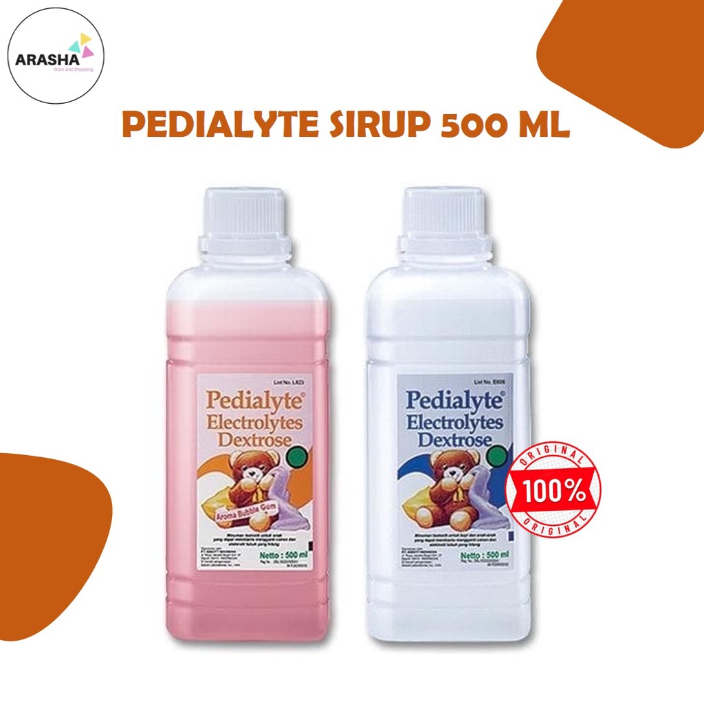 Jual PEDIALYTE SIRUP 500 ML Penambah Cairan Tubuh Akibat Diare & Muntah ...