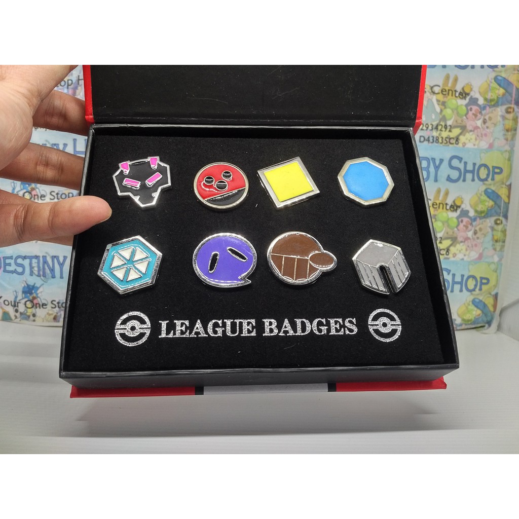 Jual Gen 2 Johto League Badges Pokemon Badges Gym Badge Cosplay ...