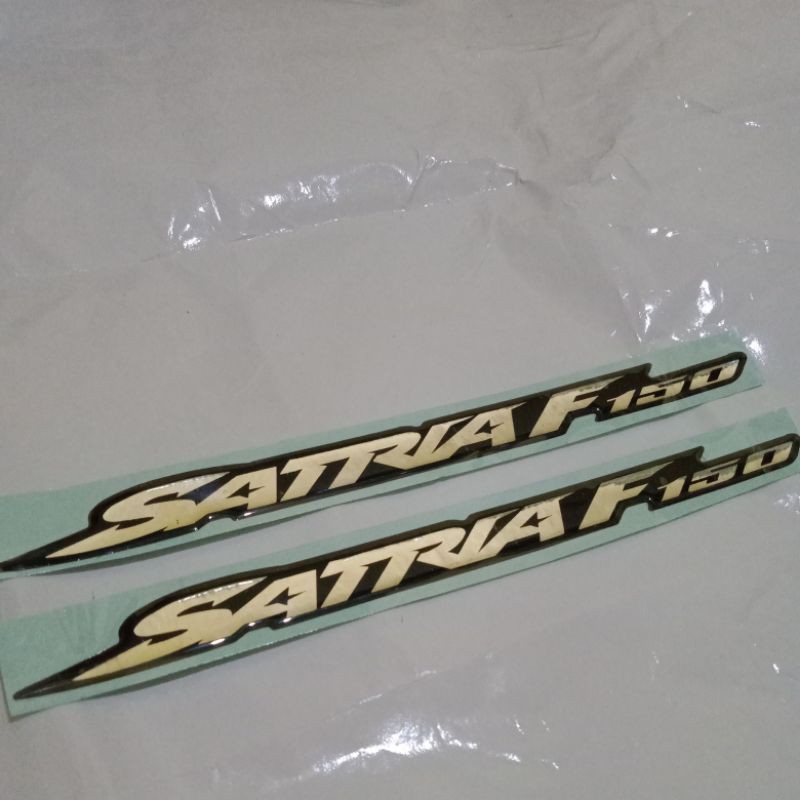 Jual Stiker Emblem Timbul Logo Motor Suzuki Satria F150 FU Crhome ...