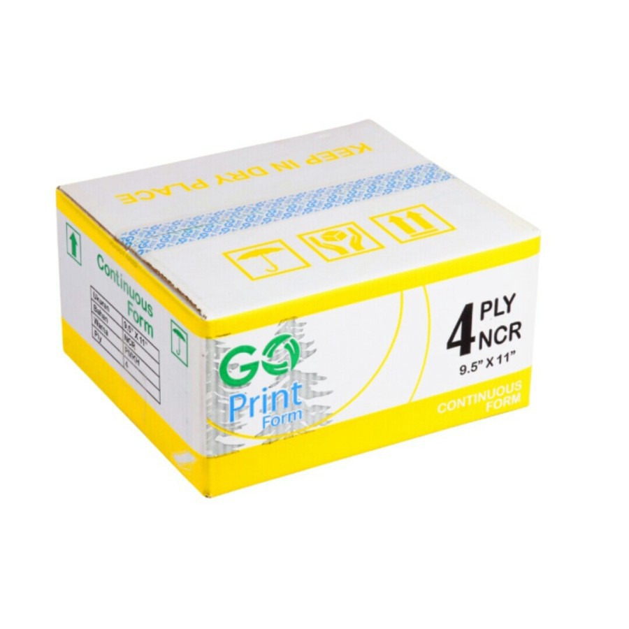 Jual Go Print CF 9.5" x 11" NCR 4 Ply Warna | Shopee Indonesia