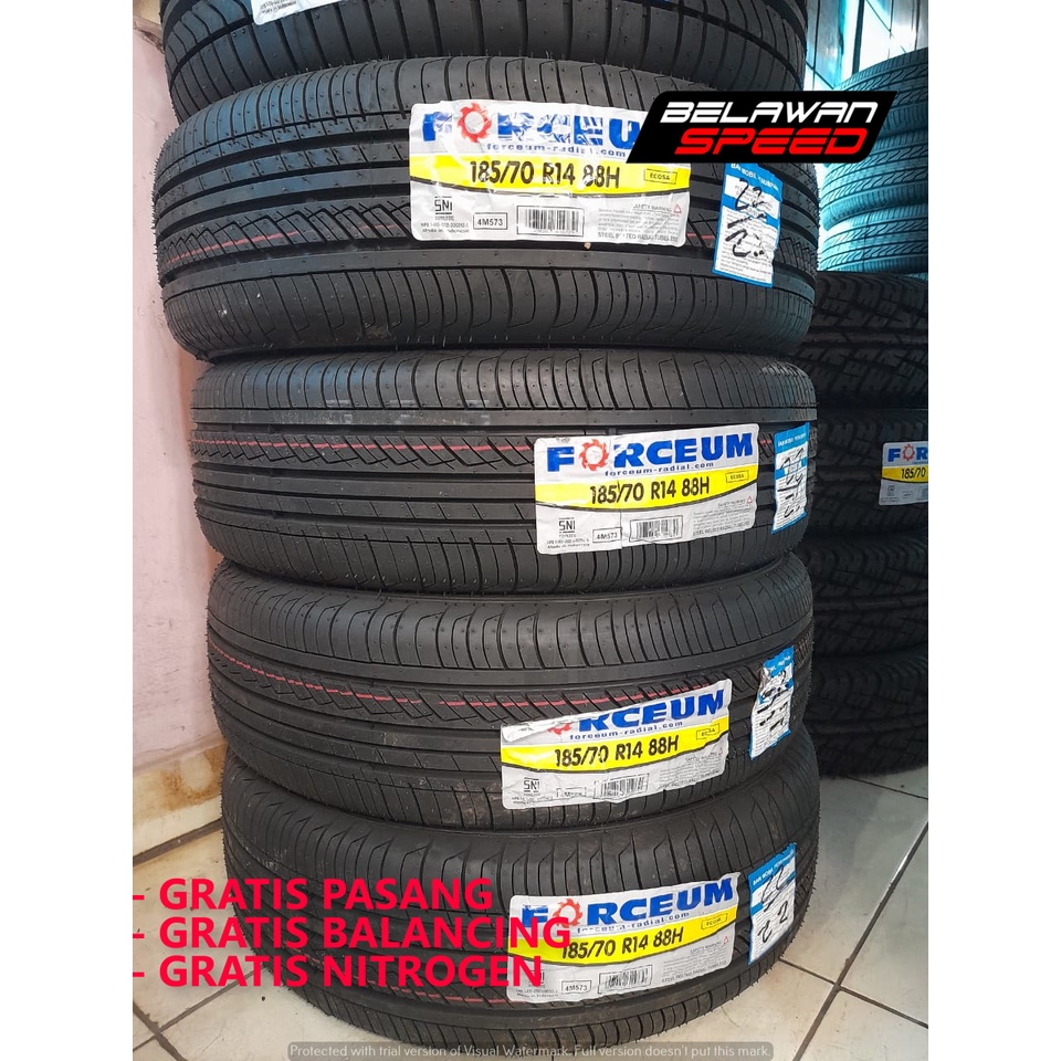 Jual BAN MOBIL MURAH RING 14 MERK FORCEUM ECOSA UKURAN 185 70 R14 STANDAR AVANZA XENIA GRAND ...