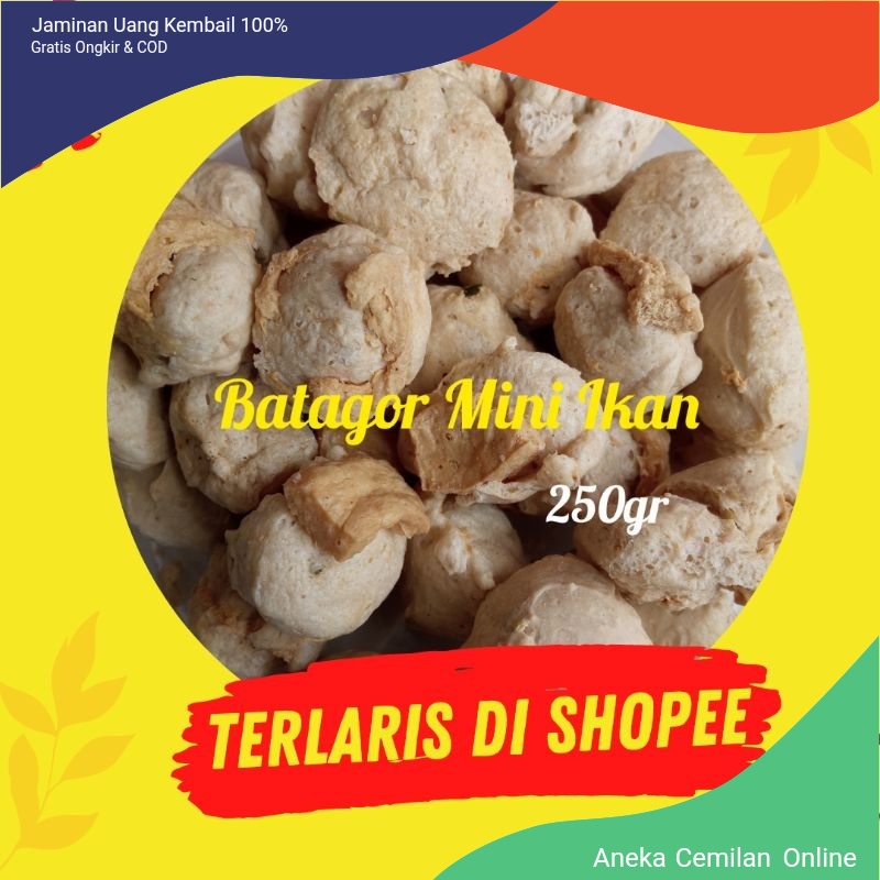 Jual Batagor Ikan Mini 250gr Topping Baso Aci dan Seblak Khas Garut ...