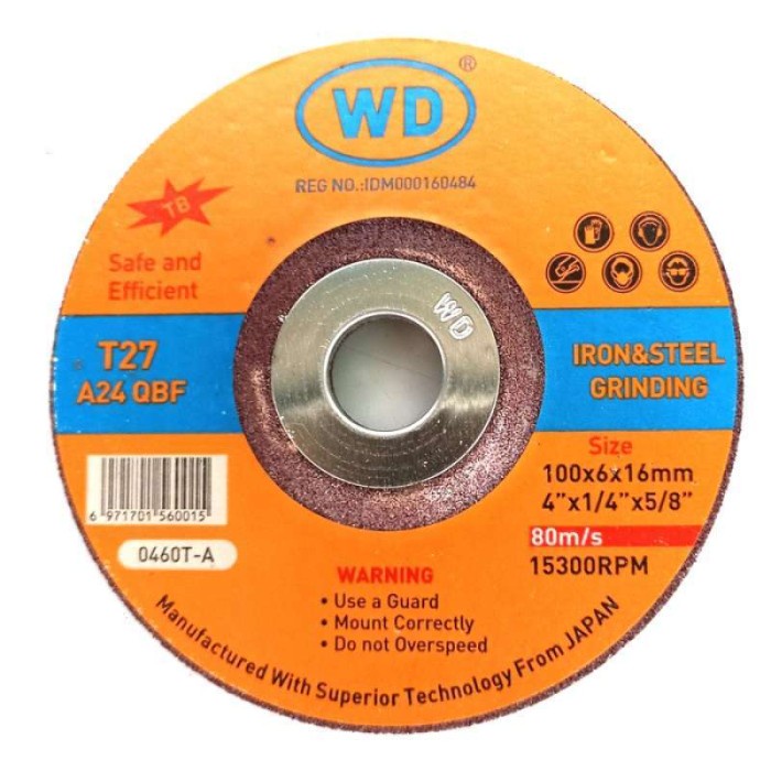 Jual MATA PISAU GERINDA / RESIBON WD GRINDING TEBAL T27 4 INCH | Shopee ...