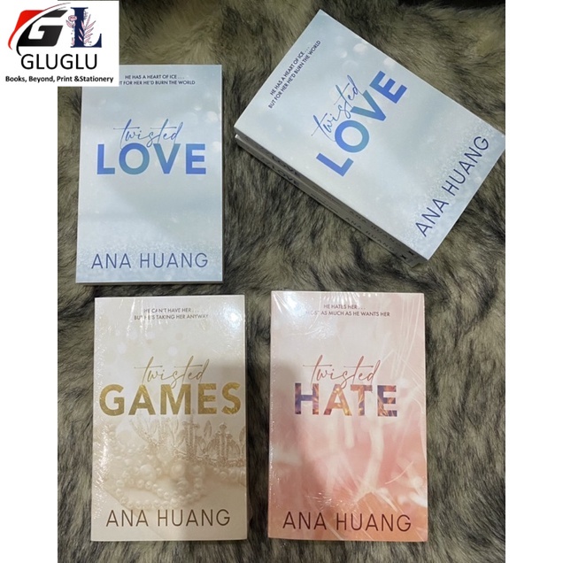 Jual Twisted Books Series 1 - 4 Ana Huang (twisted love, twisted hate, twisted games, Twisted ...