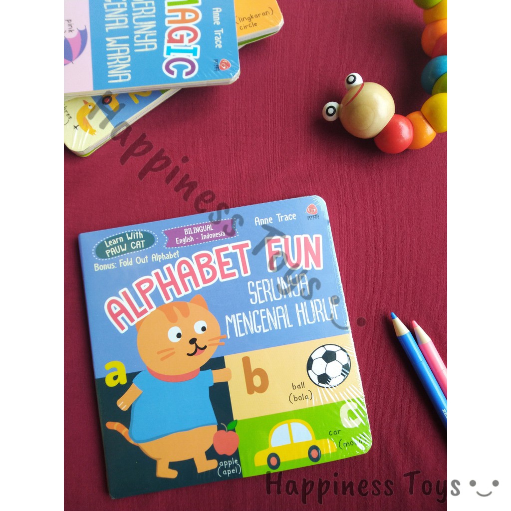 Jual Learn with Pauw Cat - Alphabet Fun - Buku Anak | Shopee Indonesia