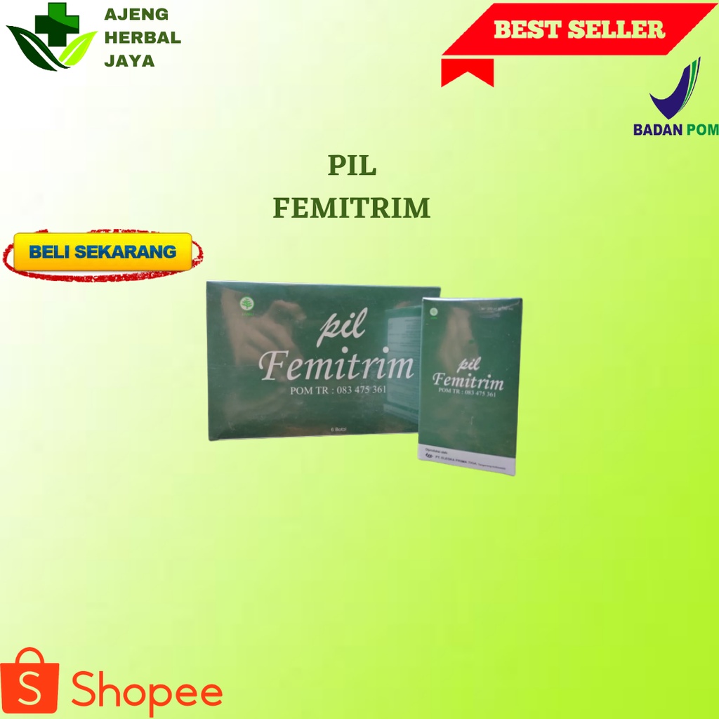 Jual Pil Femitrim (Pil Pencahar / Cuci Usus / Diet) | Shopee Indonesia