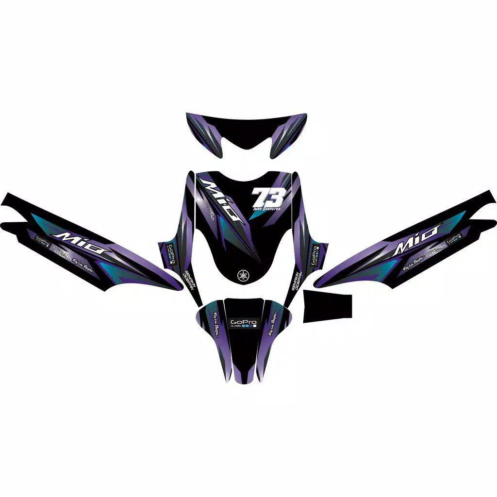 Jual MIO SPORTY Decal sticker Stiker Dekal full body YAMAHA MIO SPORTY ...