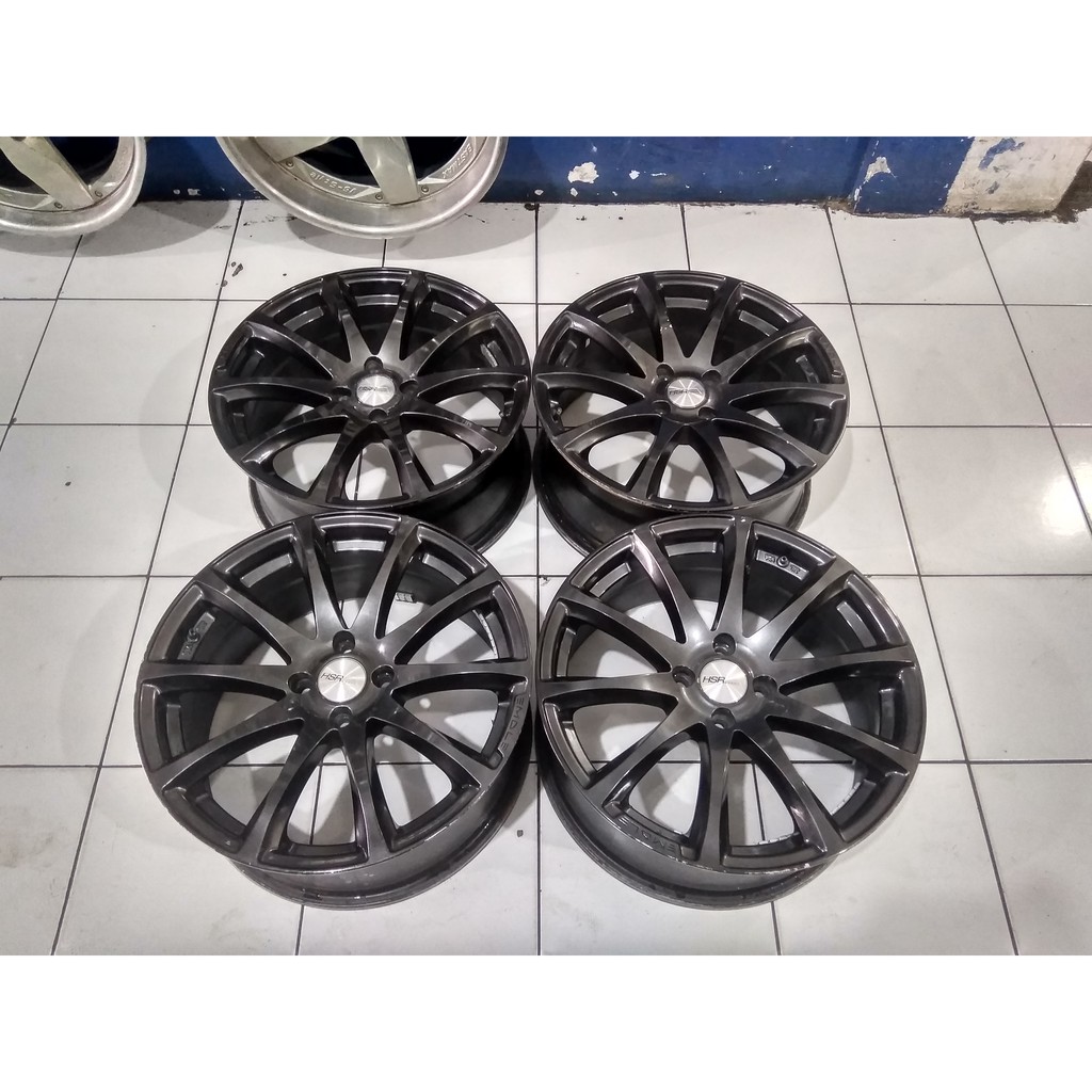Jual velg mobil seken advan ring 17x75 pcd 4x100 seken murah ...