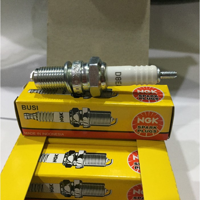 Jual Busi NGK D8EA GL Pro / Mega Pro / Tiger / Thunder 250 / Scorpio (ASLI) | Shopee Indonesia