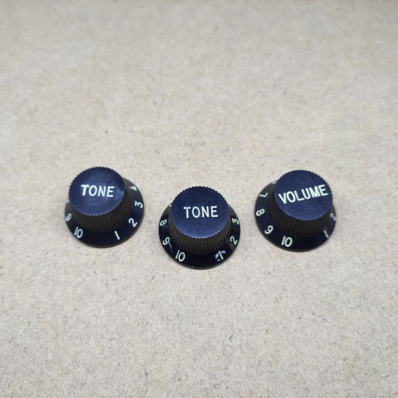 Jual Knob Volume Tone Hitam Stratocaster Style | Shopee Indonesia