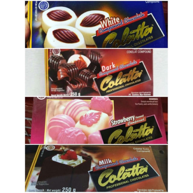 Jual Colatta Compound Chocolate 250gr | Shopee Indonesia