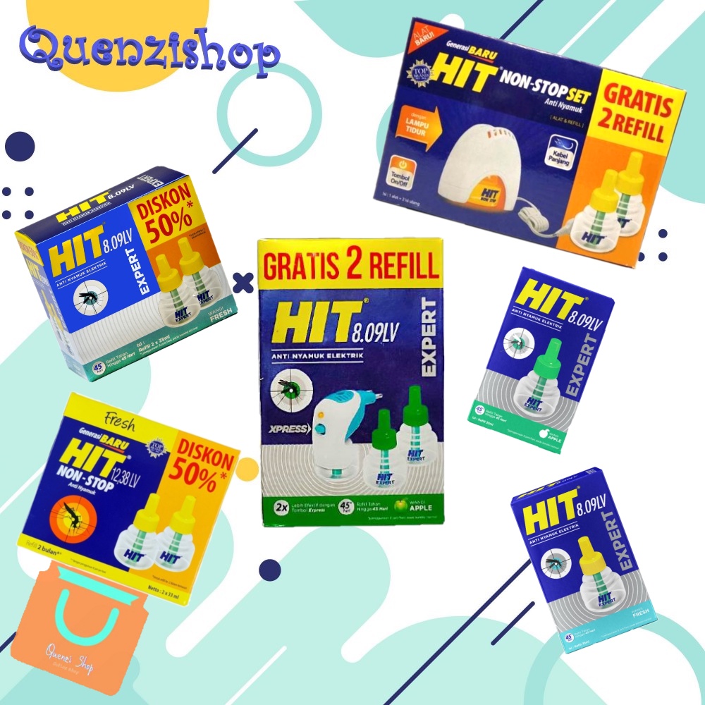 Jual Obat Nyamuk Hit Non Stop & Hit Expert Set Elektrik - Anti Nyamuk ...