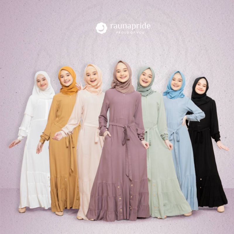 Jual NEW ARRIVAL BY RAUNA RAUNA REMAJA RR 14 MUSTARD/PURPLE DONE/HITAM ...