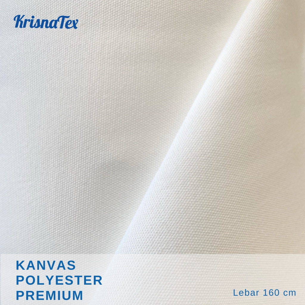 Jual Kain Kanvas Polyester PREMIUM Lebar 160 cm Meteran - Bahan Canvas ...