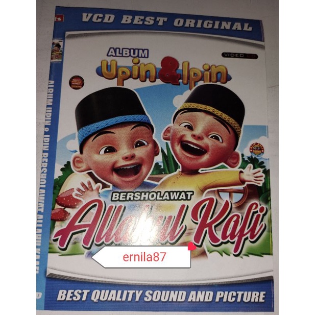 Jual KASET VCD ALBUM UPIN IPIN SHOLAWAT ALLAHUL KAHFI | Shopee Indonesia