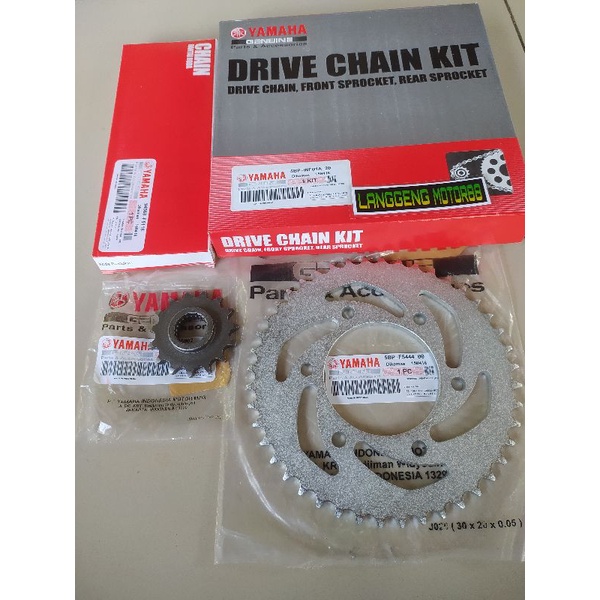 Jual GEARSET-PENGGERAK RODA YAMAHA SCORPIO. SCORPIO Z (5BP) | Shopee ...