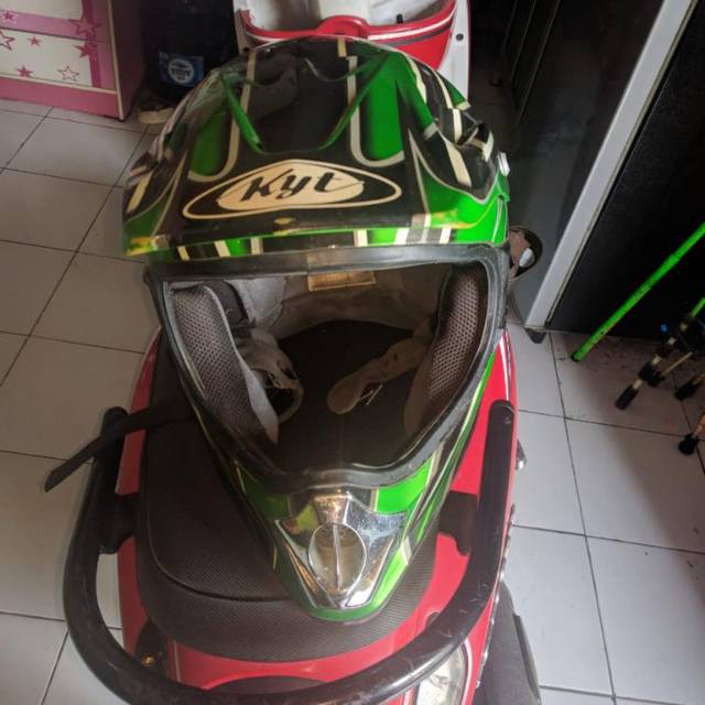 Jual Helm KYT Cross pro Junior | Shopee Indonesia