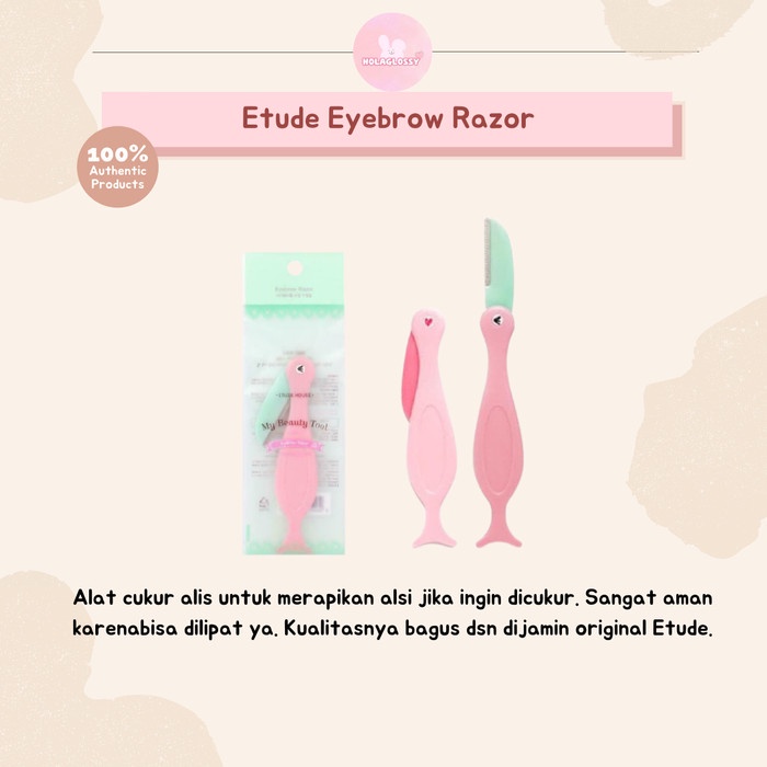 Jual ETUDE HOUSE My Beauty Tool Eyebrow Razor | Shopee Indonesia