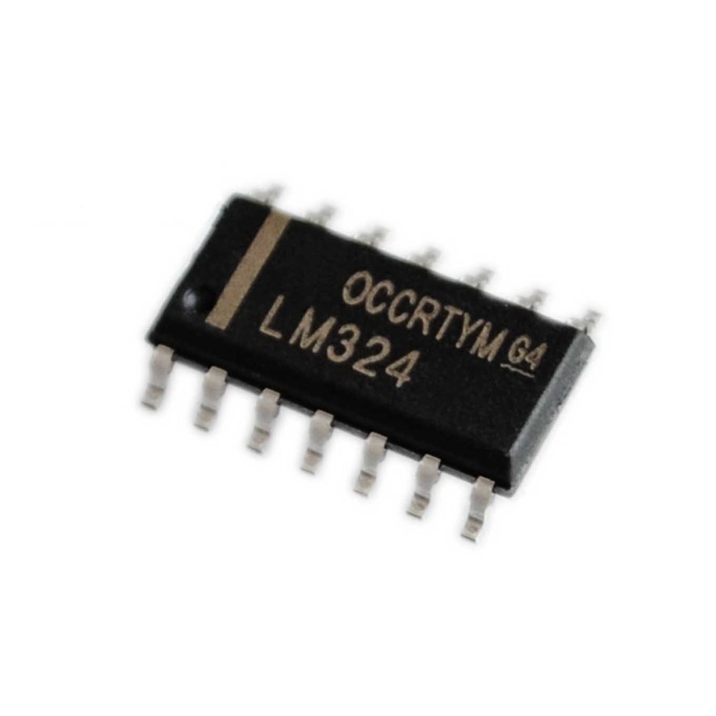 Jual LM324 LM324M LM324DR LM324DT 324 Low Power Quad Op-amp SOP-14 IC ...