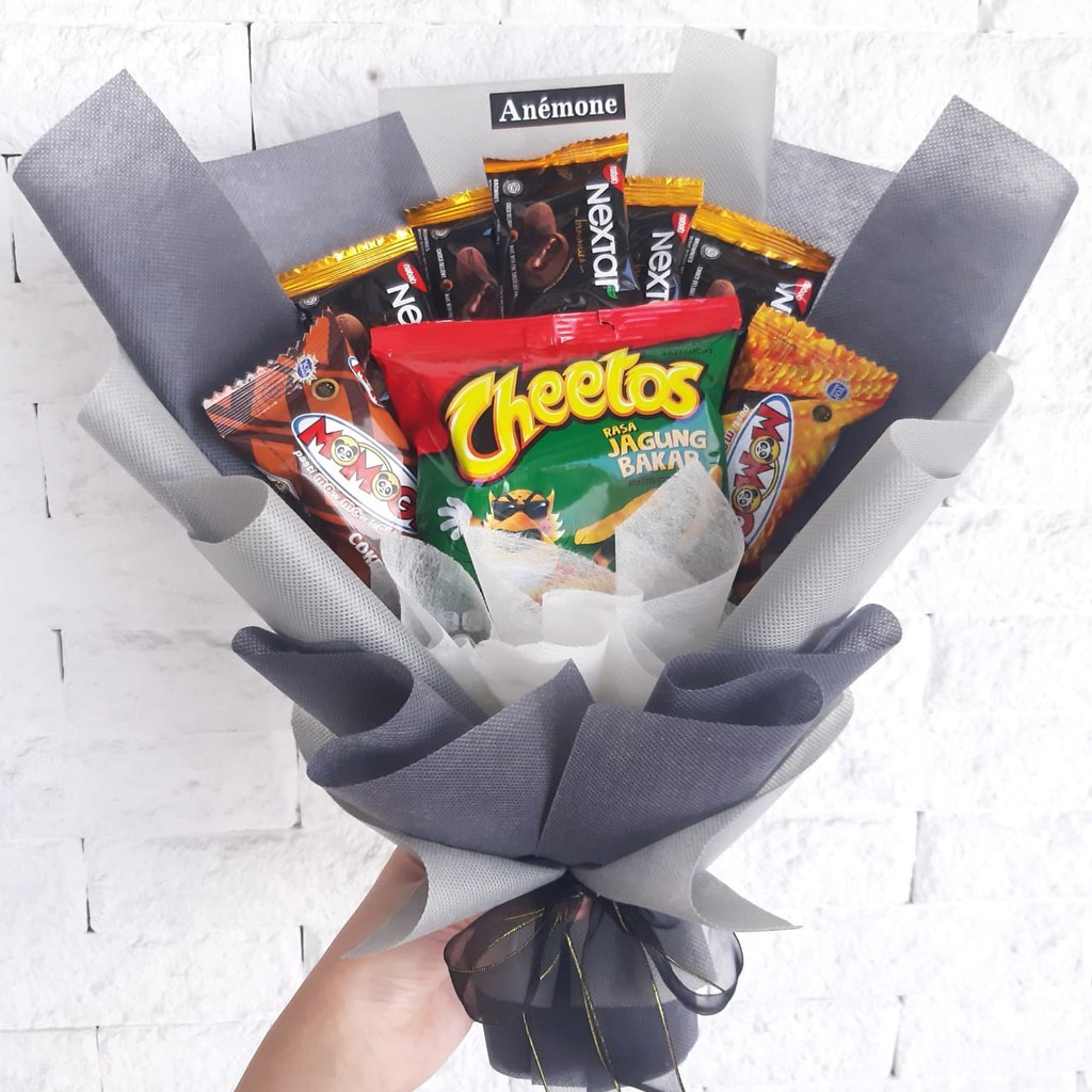 Jual Buket Snack / Buket Jajan / Buket Wisuda | Shopee Indonesia