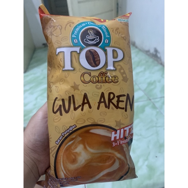 Jual Top Coffee Gula Aren 6+3 Sachet x 22g | Shopee Indonesia