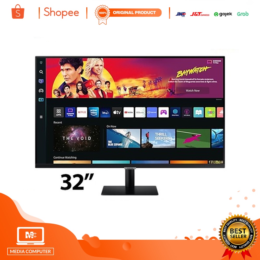 Jual Monitor SAMSUNG 32 M7 UHD Smart Monitor & Streaming TV ...
