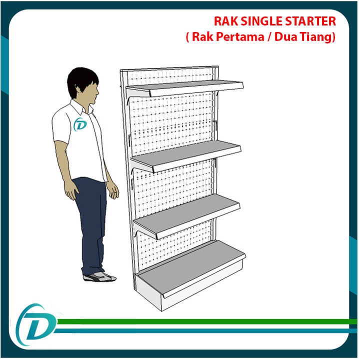 Jual Rak Toko - Rak Minimarket Standar - Rak Gondola - Rak Supermarket ...