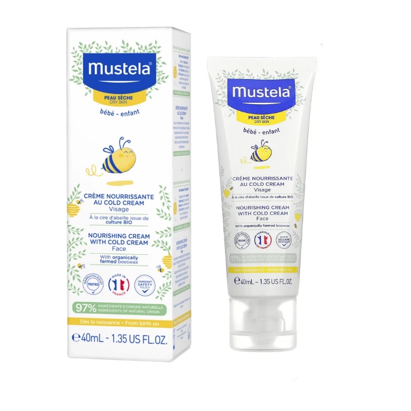 Jual MUSTELA NOURISHING FACIAL CREAM WITH COLD CREAM 40ML UNTUK KULIT ...