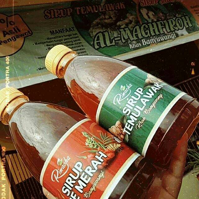 Jual Sirup Temulawak dan Sirup Jahe Merah 350ml | Shopee Indonesia