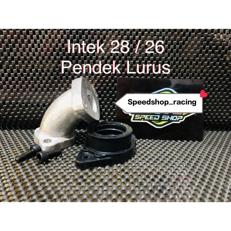 Jual Intake Bpro 28mm / 24mm karbu PWK PE matic / Bebek Jupiter mio beat Vega smash supra ...