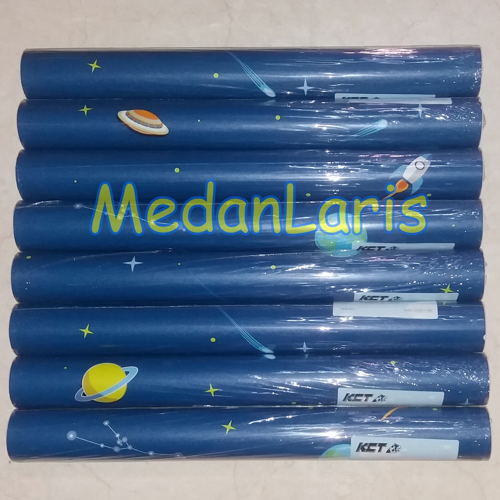 Jual WallPaper Sticker Antariksa Luar Angkasa Wallstiker Wall Paper ...