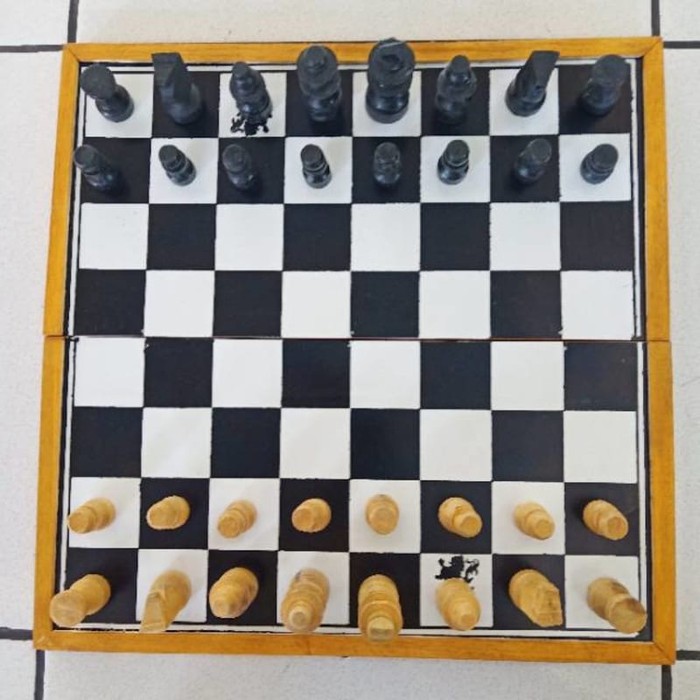 Jual PAPAN CATUR KAYU UKURAN EXTRA BESAR 40 CM CHESS | Shopee Indonesia
