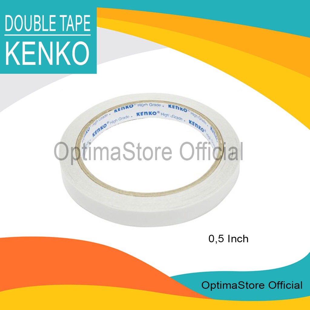 Jual Double Tape Kenko 0,5 Inch | Shopee Indonesia