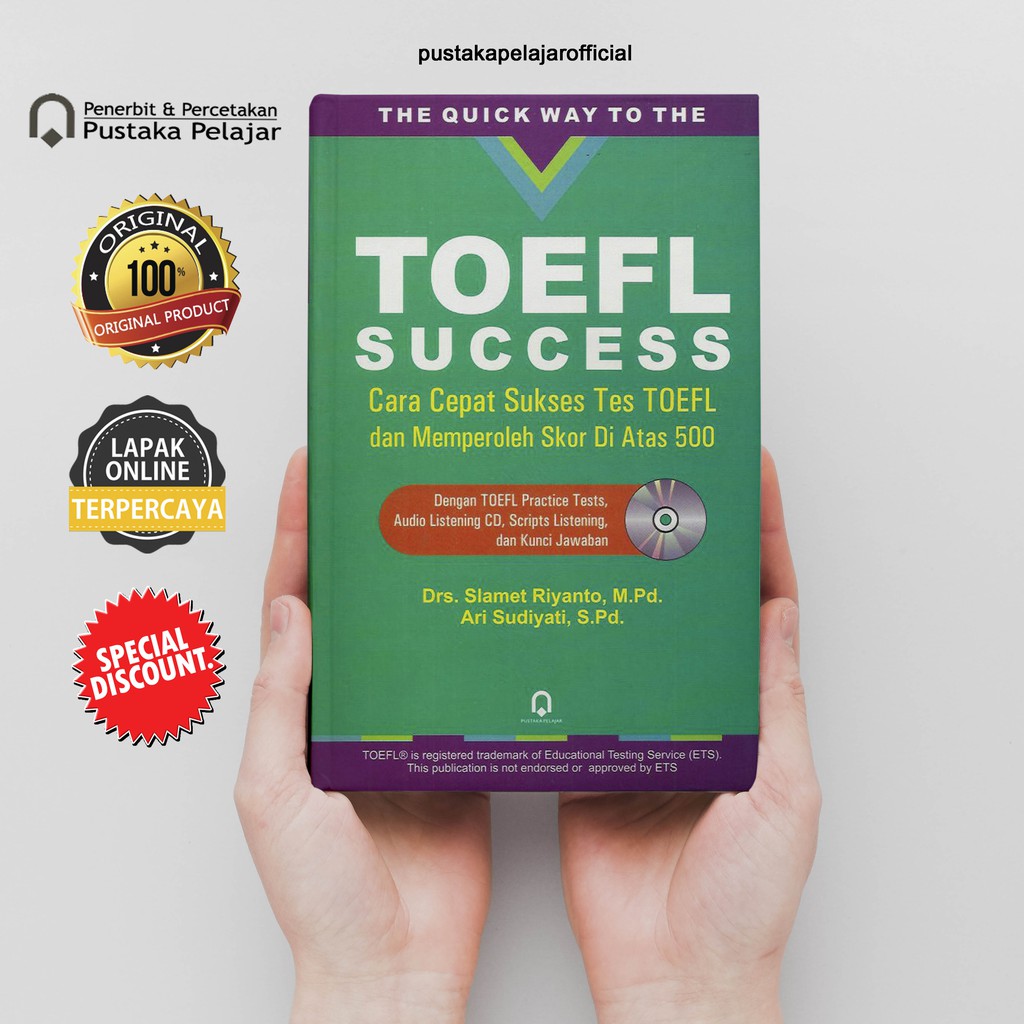 Jual BUKU ORIGINAL TOEFL SUCCESS - SLAMET RIYANTO - PUSTAKA PELAJAR ...
