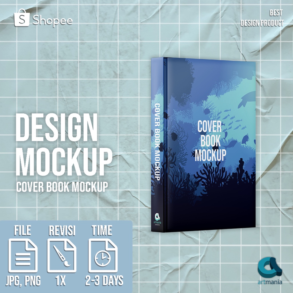 Jual JASA DESAIN PRODUK MOCKUP | DESAIN SAMPUL BUKU/ COVER BOOK ...
