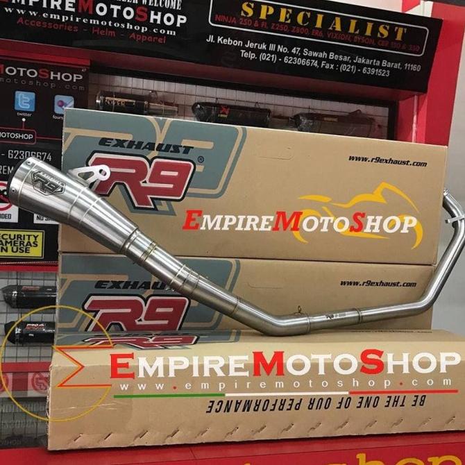 Jual Knalpot R9 GP All New R15 V3 Fullsystem GPX Stainless | Shopee ...