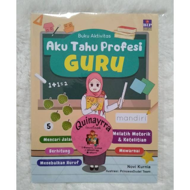 Jual Buku Aktivitas Aku Tahu Profesi : Guru | Shopee Indonesia