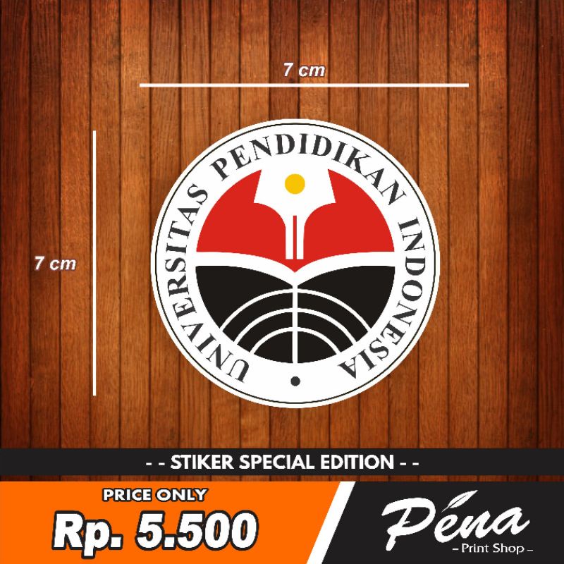 Jual Sticker Stiker UPI Universitas Pendidikan Indonesia | Shopee Indonesia
