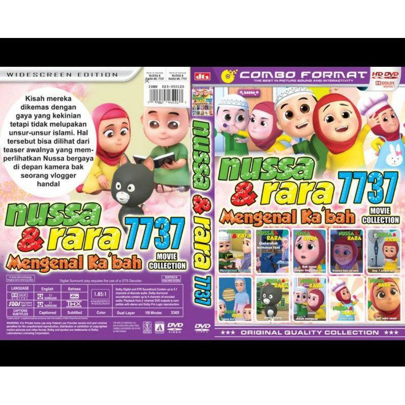 Jual KASET DVD ANAK ANAK NUSA & RARA 7737 | Shopee Indonesia
