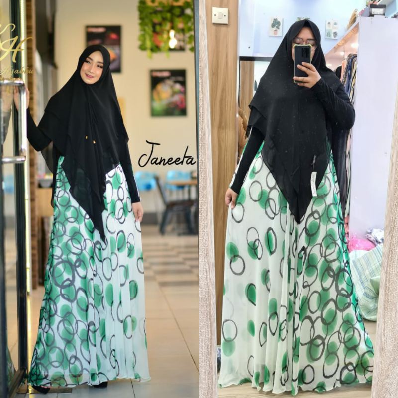 Jual JANETA ZHULAIKA SERIES (GAMIS SAJA) ORIGINAL BY KASIH HIJABKU ...