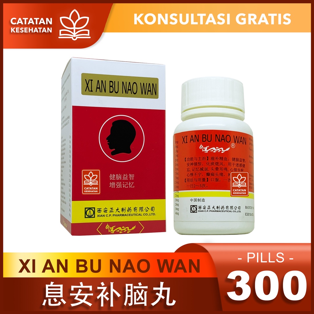 Jual Xi An Bu Nao Wan / 息安补脑丸 / Vitamin Otak | Shopee Indonesia