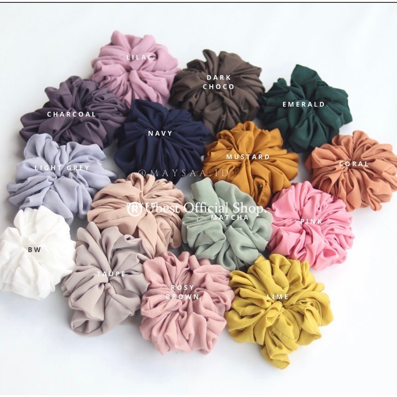 Jual Scrunchie Hijab / Scrunchies / Cepol Rambut / Scrunchie ...