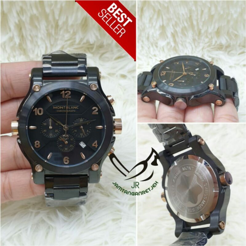 Jual JAM TANGAN PRIA CLASSIC CRONO STAINLESS TALI RANTE | Shopee Indonesia